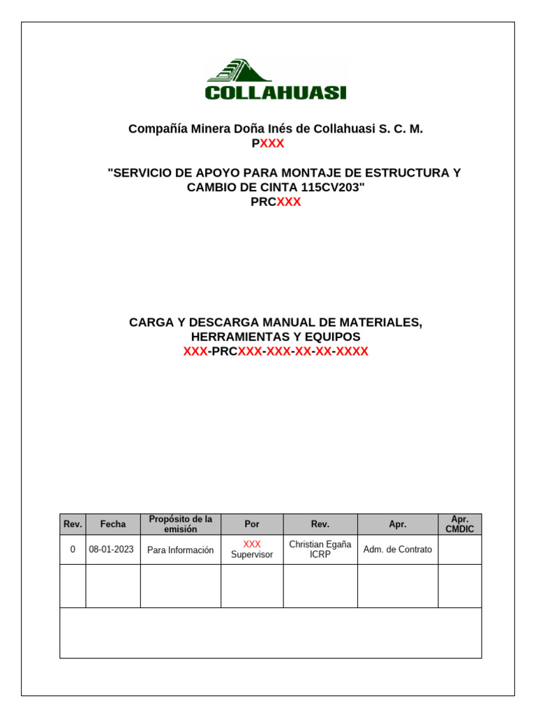 Formato de Instructivo | PDF
