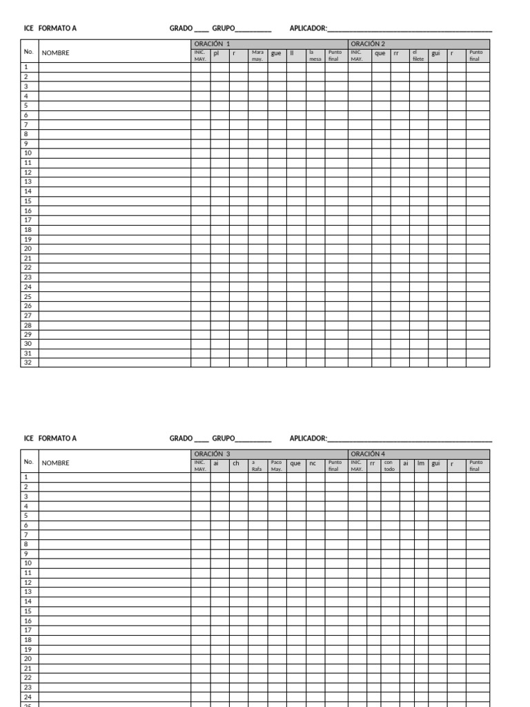 ICE FORMATO A CONCENTRADO | PDF