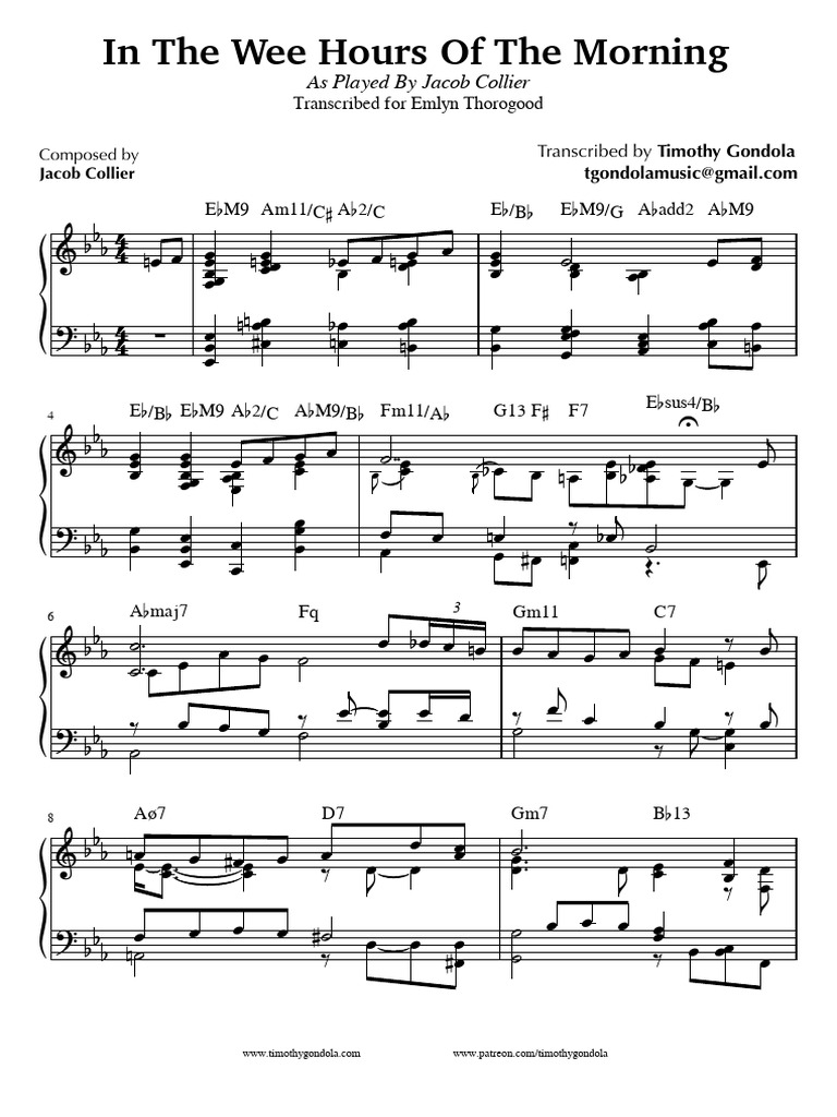 In The Wee Hours of The Morning | PDF