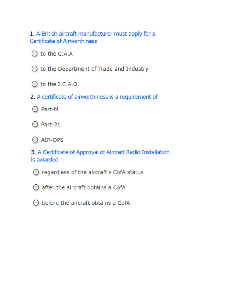 5b.certification of Aircraft Parts-Documents (qn64) | PDF