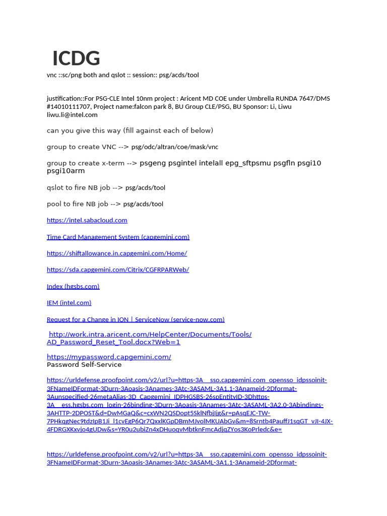 Intel Projects Cheat Sheet 1 | PDF