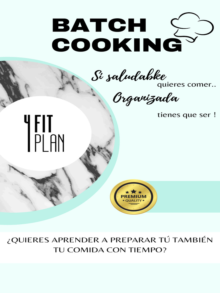 Batch Cooking | PDF