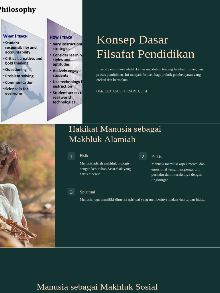 Materi 1 Konsep-Dasar-Filsafat-Pendidikan | PDF