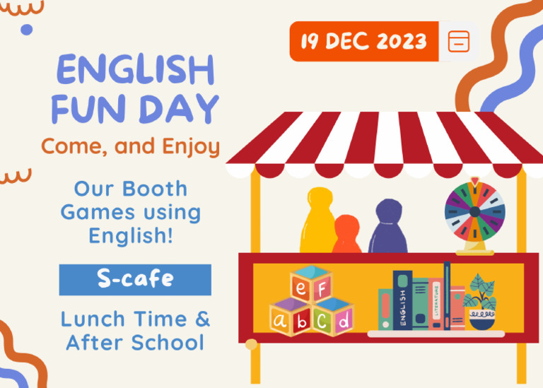 English Fun Day Poster | PDF