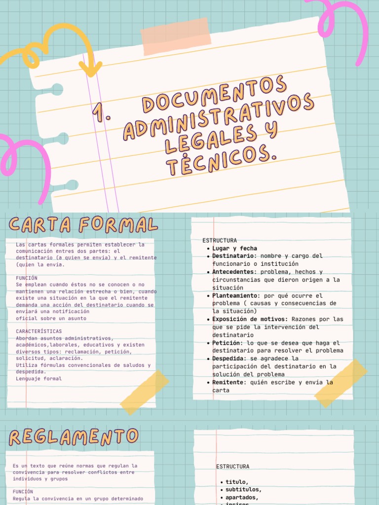 Documentos Legales y Administrativos | PDF