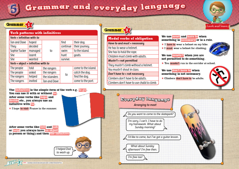 5º Epo Poster Ace Unit 5 | PDF | Semantic Units | Linguistic Typology