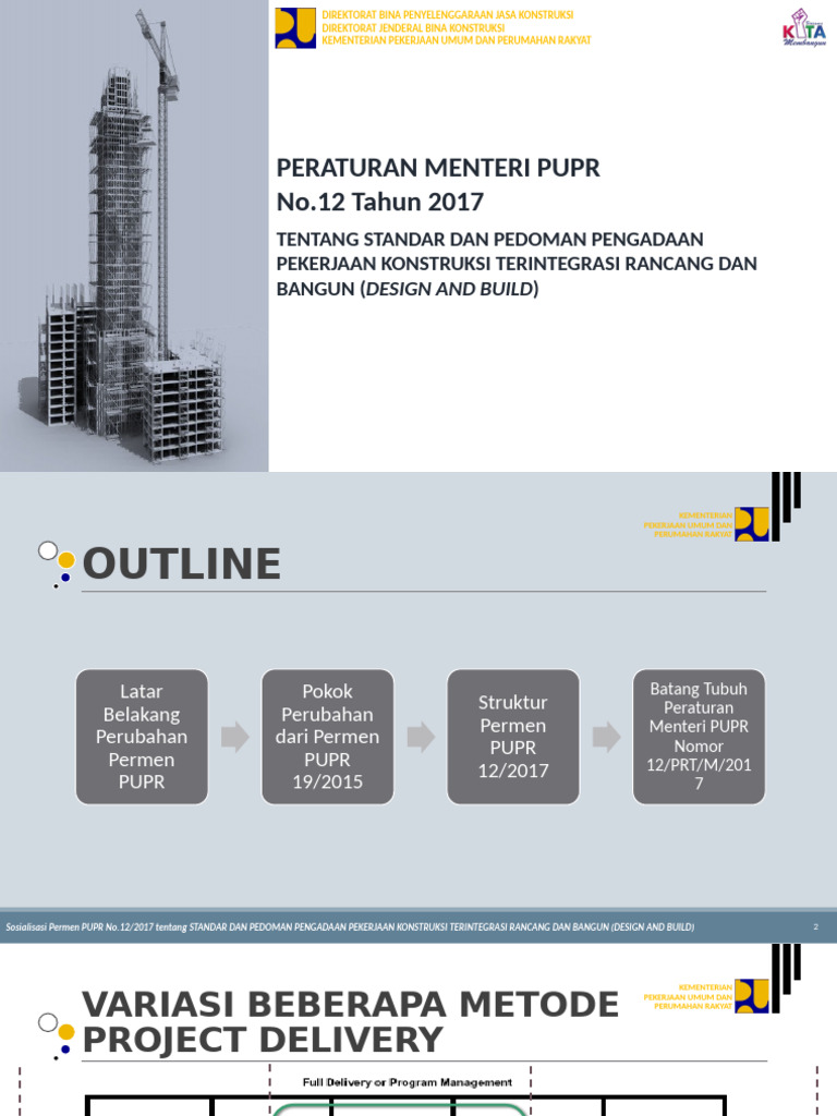 Materi 1. Batang Tubuh Design and Build | PDF