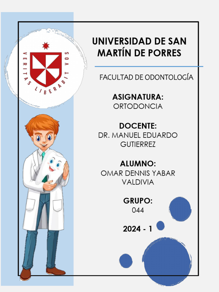 Mapas - Ortodoncia - Omar Yabar Valdivia | PDF