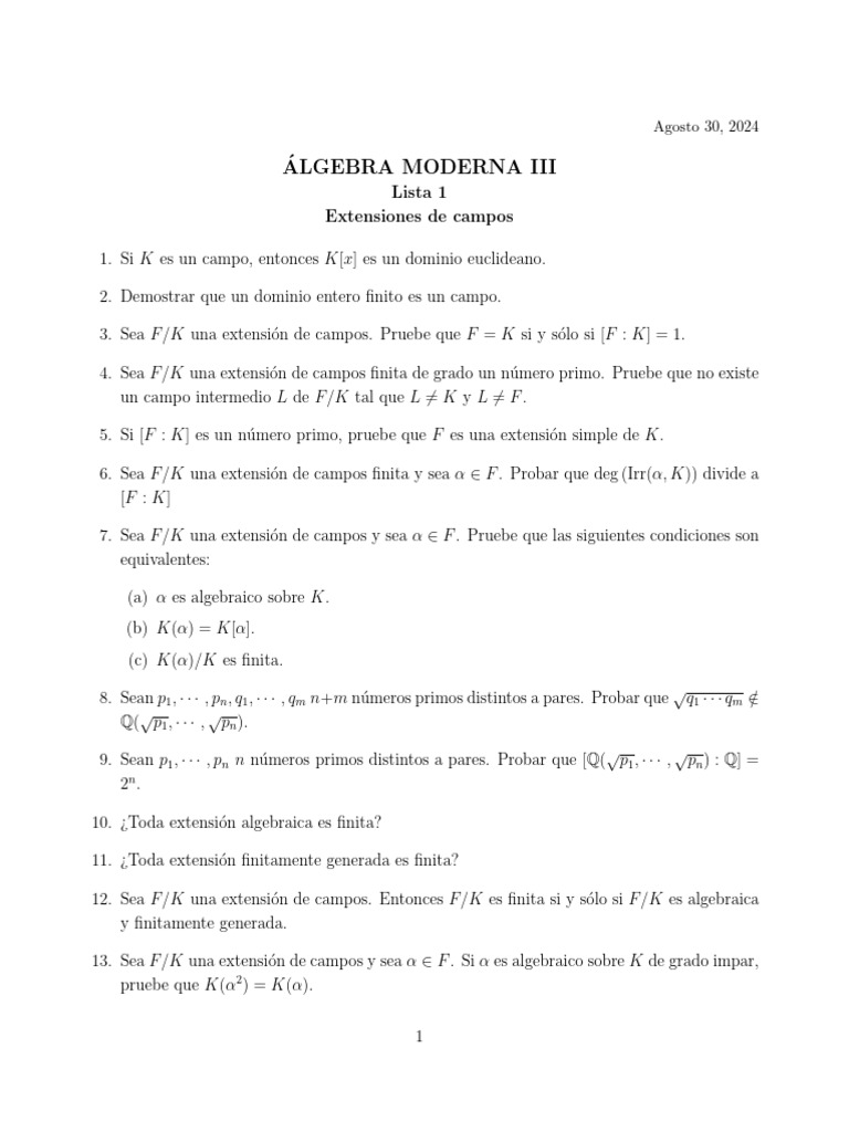 lista1 (1) | PDF