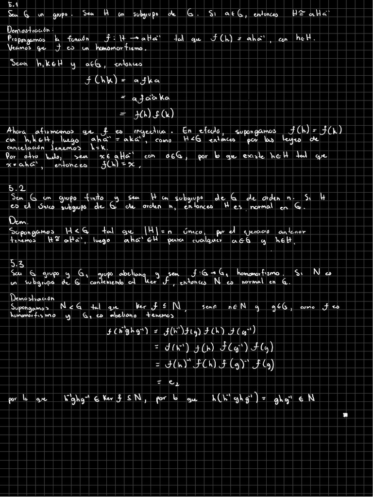 Lista5 Álgebra | PDF