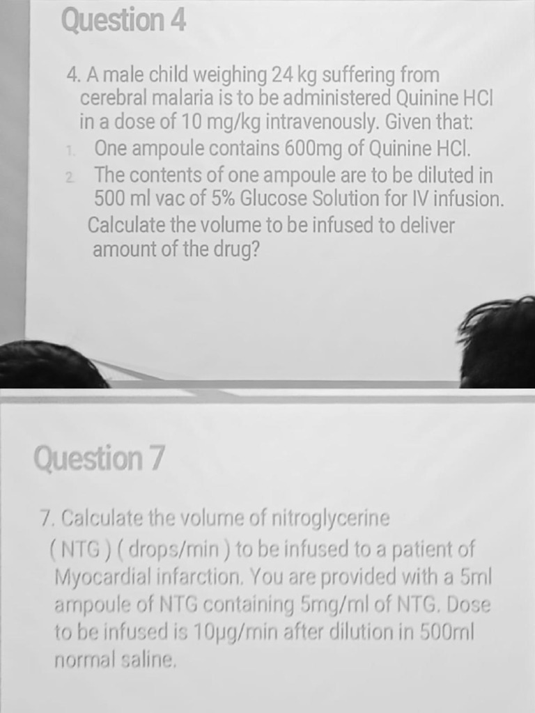 Pharma Drug Calculations | PDF