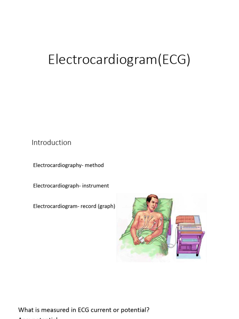 Ecg MBBS 2024 I | PDF