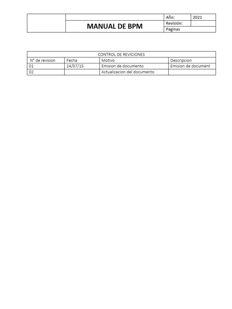 Manual de BPMs (Autoguardado) | PDF | Alimentos | Residuos
