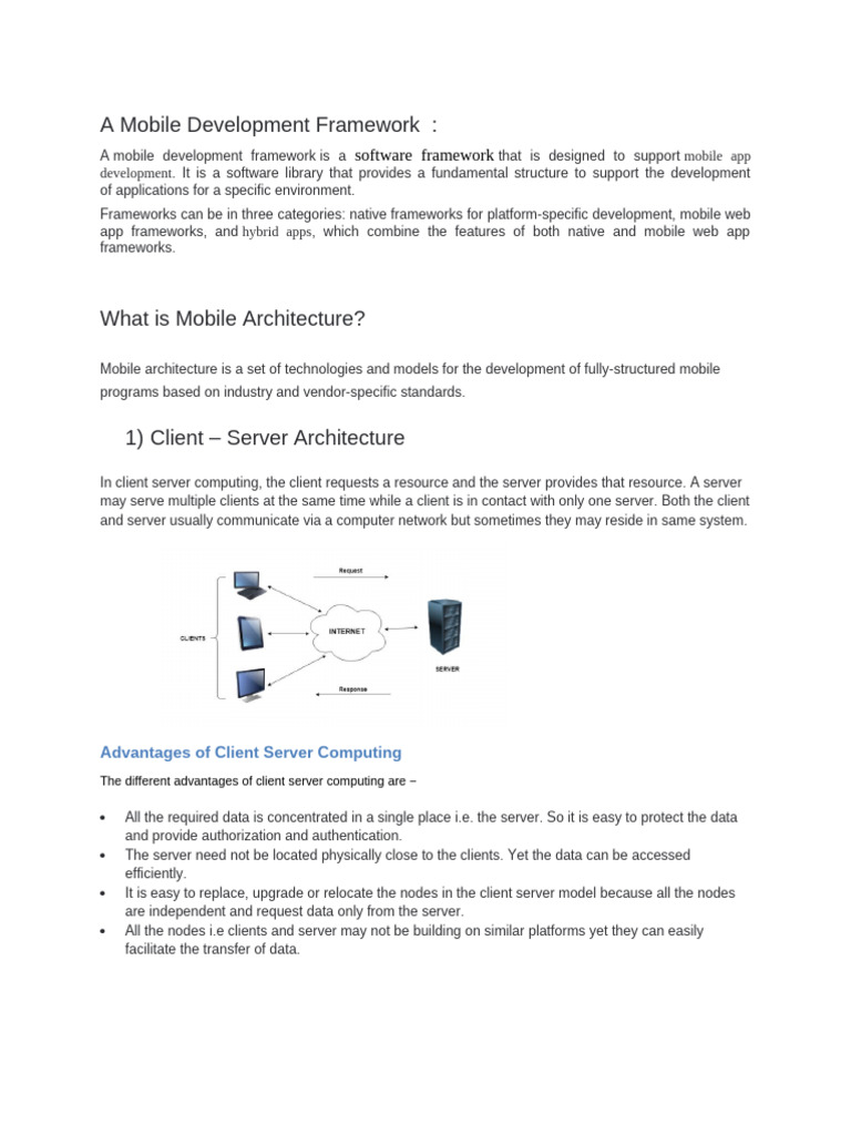 12mobiledevelopmentframeworkandarchitecture Pdf 4134