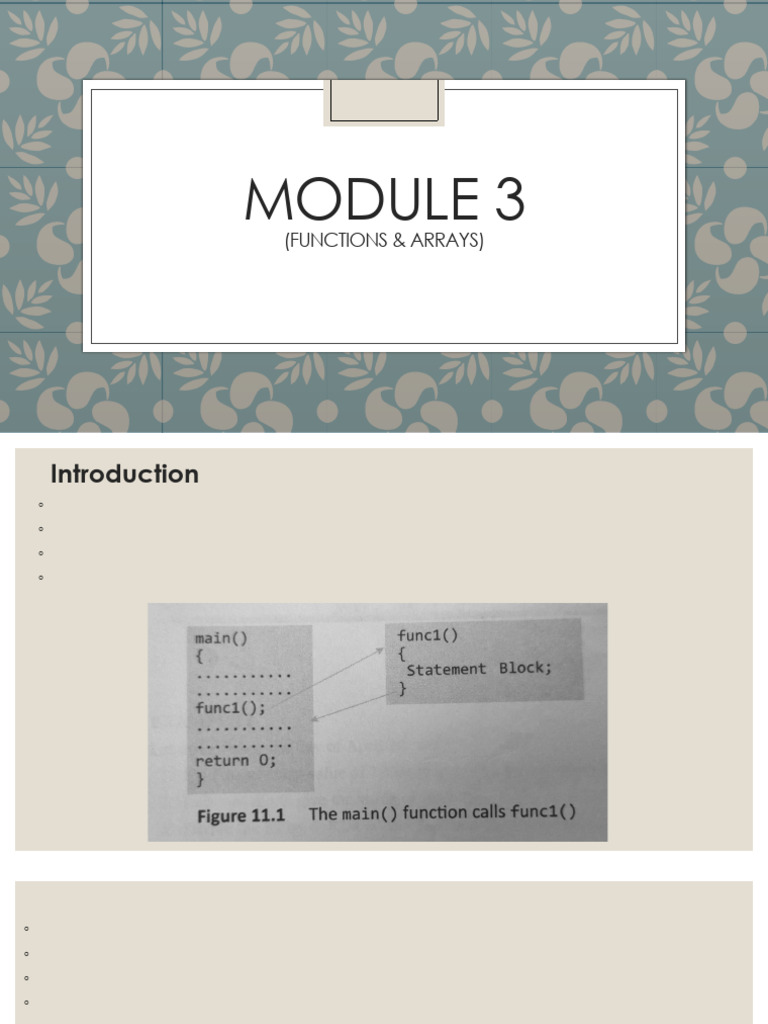 Module 3 Full | PDF