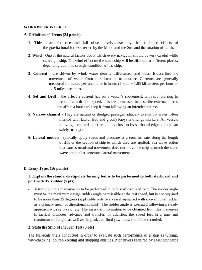 Workbook Week 11 2 | PDF