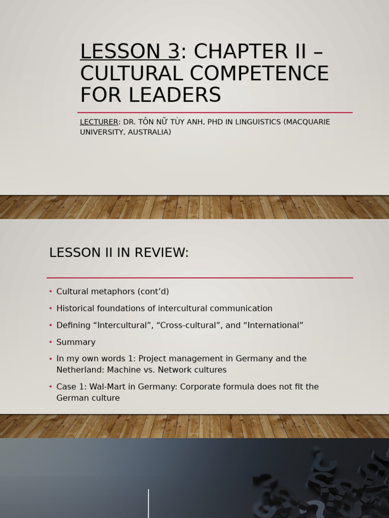 (Ibc) Lesson 3 | PDF