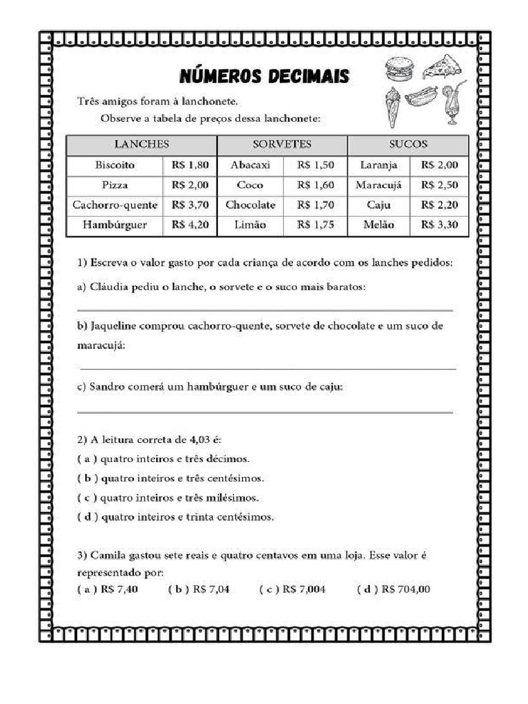 Decimais | PDF