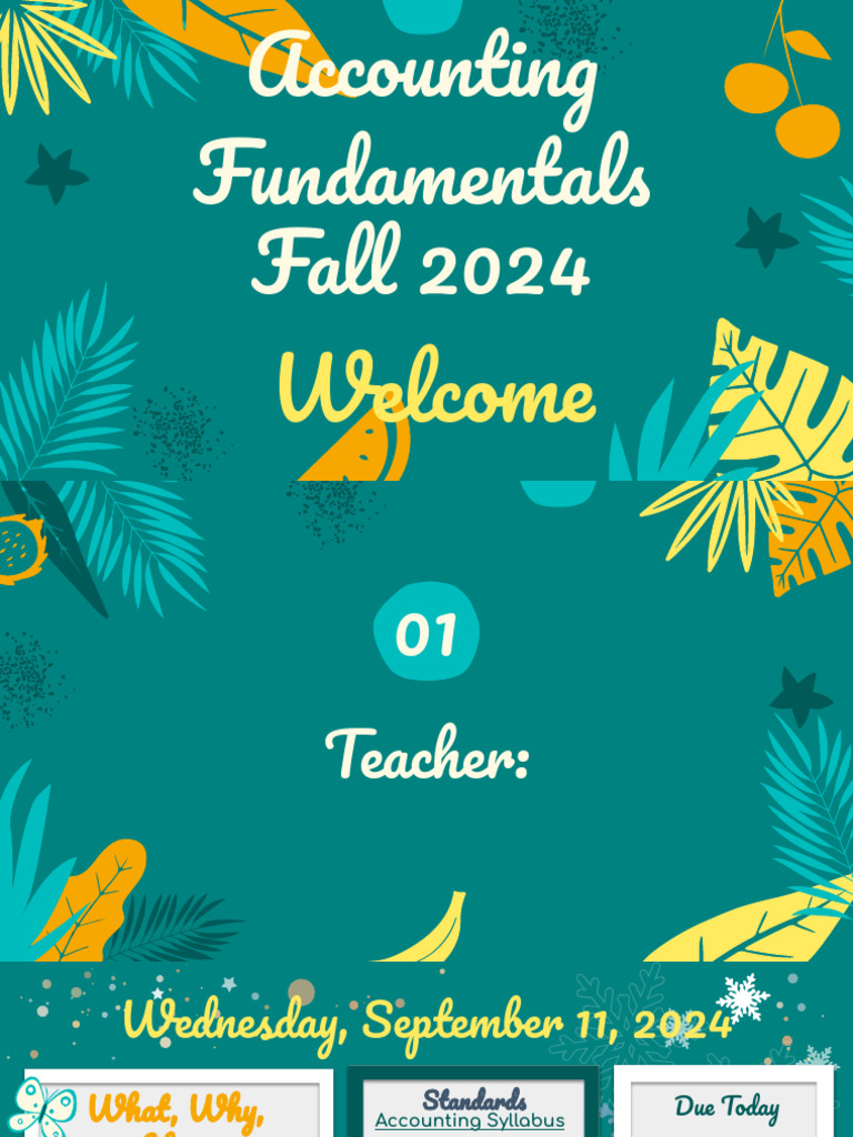 Accounting September 11, 2024 | PDF