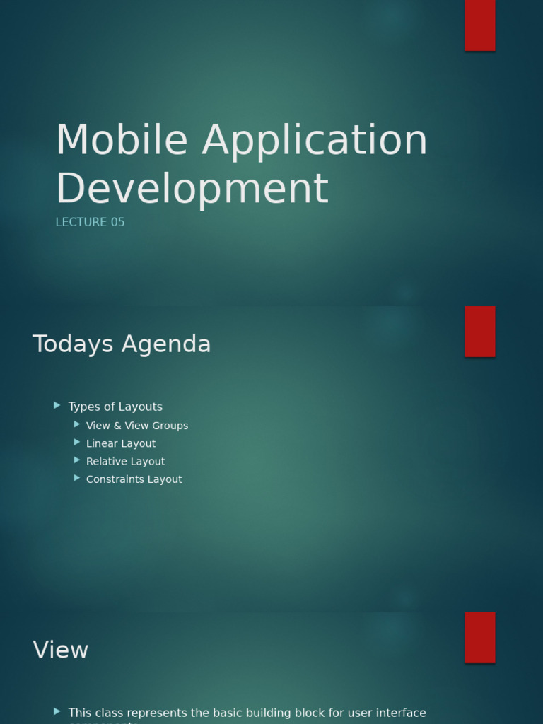 Lecture 5 Layouts | PDF