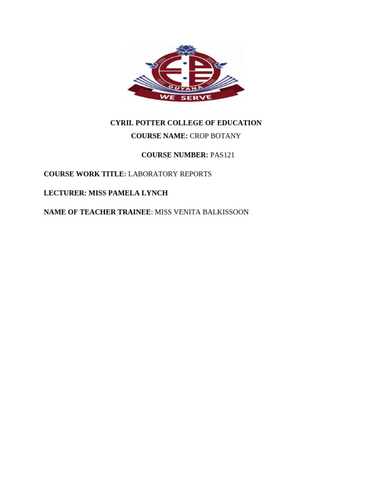 Crop Botany 3 | PDF