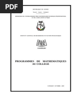 Fascicule de Maths 2nde C & E PDF | PDF