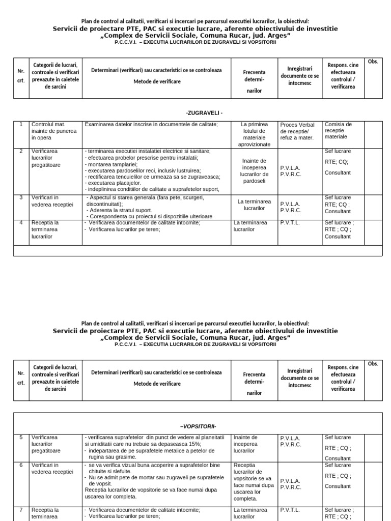 13.1 PCCVI - Zugraveli Si Vopsitorii | PDF