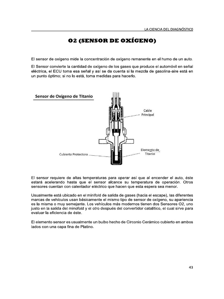 Sensor OX | PDF