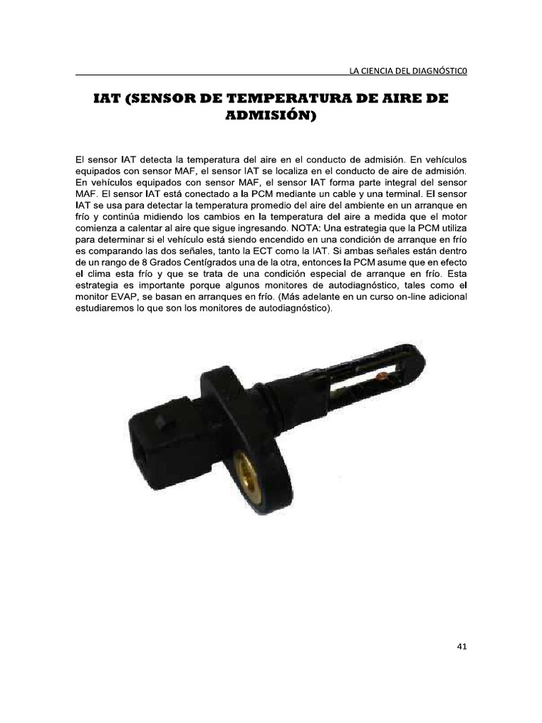 sensor IAT | PDF