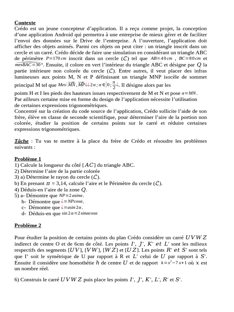 Compo 2 Nde 3 Tri | PDF