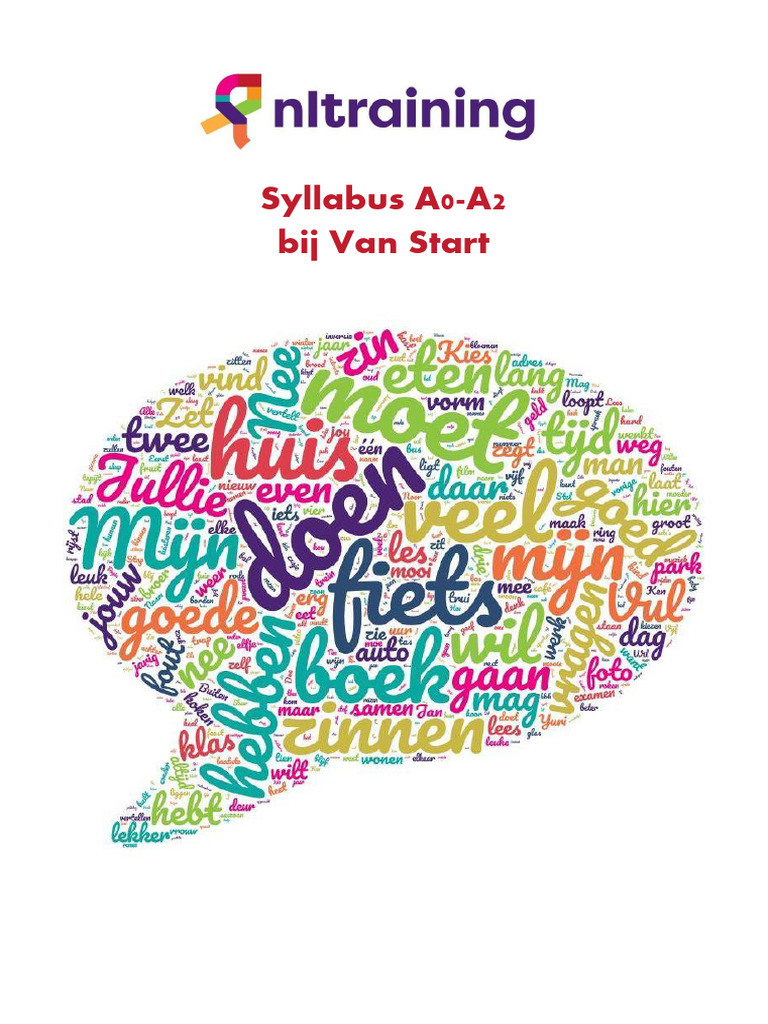 Syllabus Bij Van Start Def | PDF