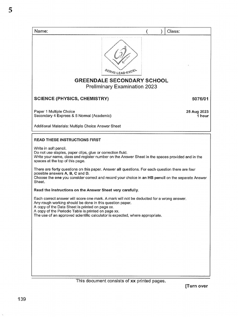Greendale Secondary School | PDF