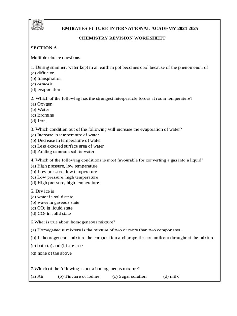 GRADE 9 TERM 1 WORKSHEET | PDF
