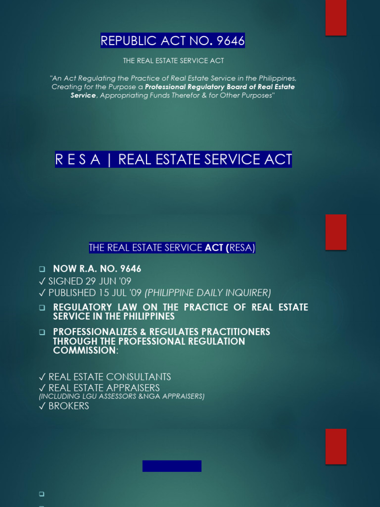 Module 2 Resa Law 9646 | PDF