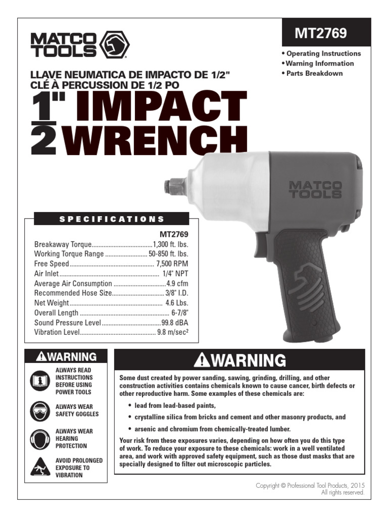 MT2769 InstructionManual 01 | PDF