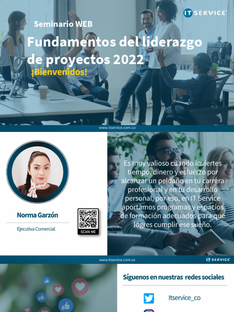 Fudamentos Del Liderazgo de Proyectos 2022 | PDF