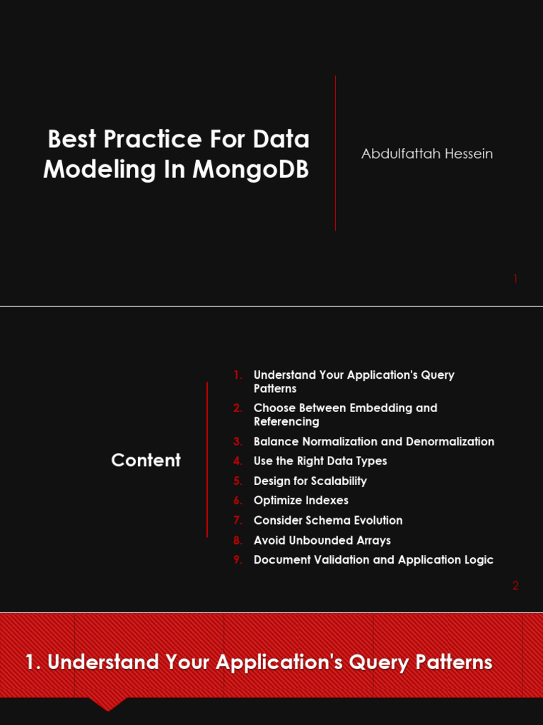 Data Modeling Best Practice | PDF