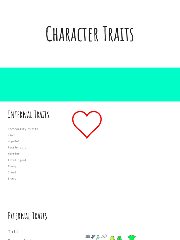 Character Traits | PDF