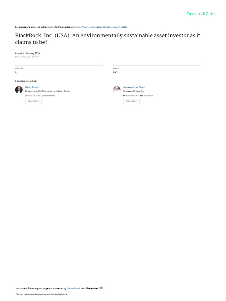 BlackRock Abstract ResearchGate 18122023 | PDF