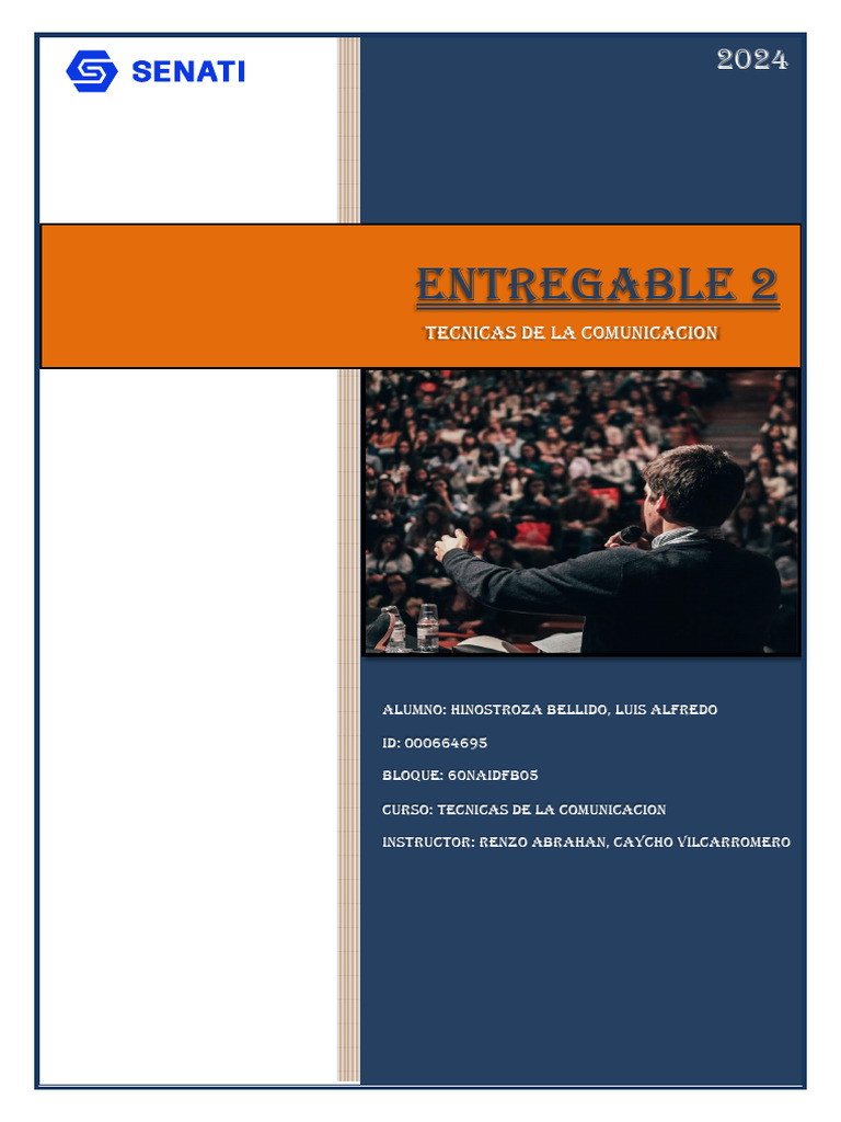 Entregable 2 Tecnicas de La Comunicacion Discurso | PDF