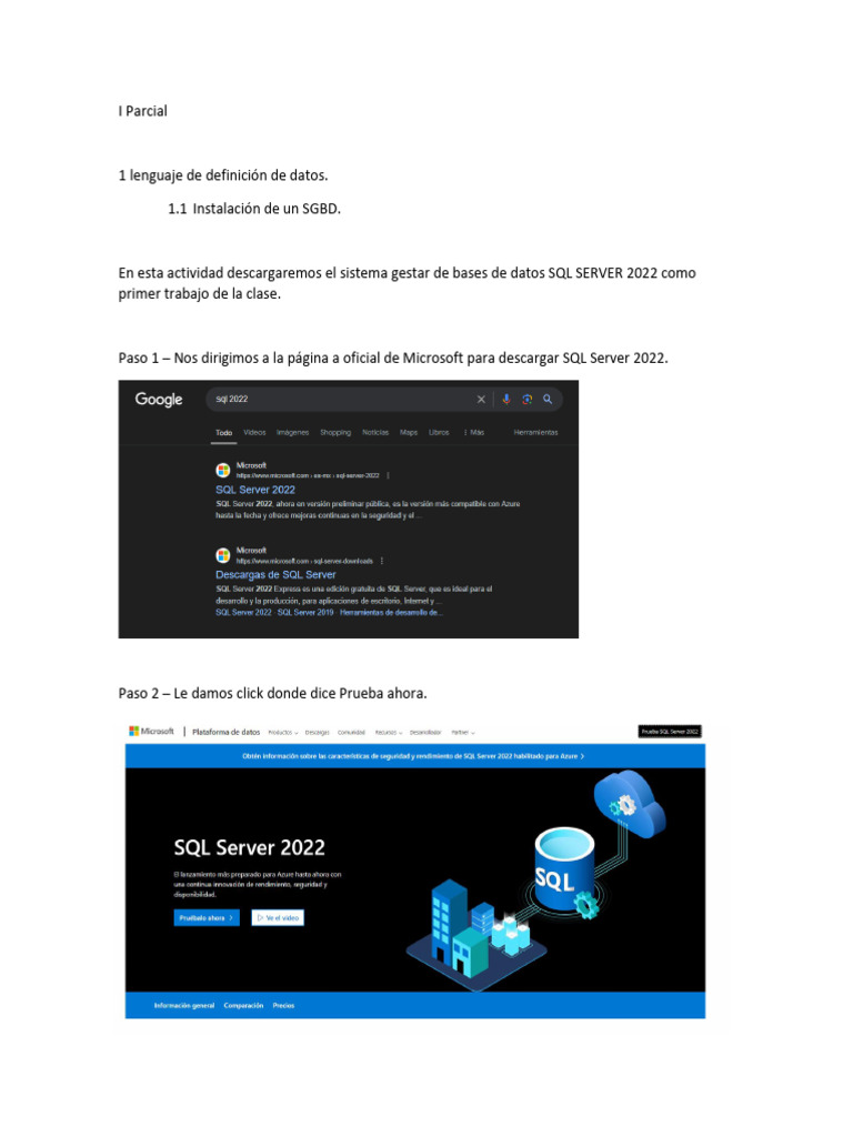 lenguaje de definición de datos | PDF