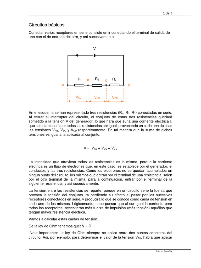 Circuito Basicos | PDF
