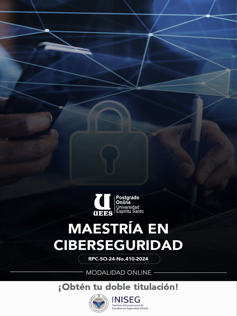 Maestría en Ciberseguridad Online | PDF | La seguridad informática | Computadoras