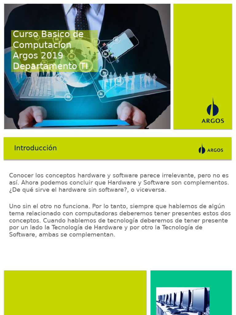 Curso Basico de Computacion TI 2019 | PDF