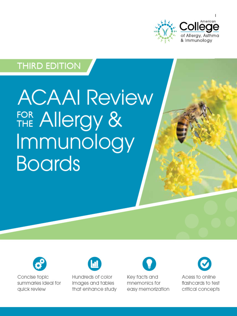 ACAAI Board Review Book 3rd Edition | PDF