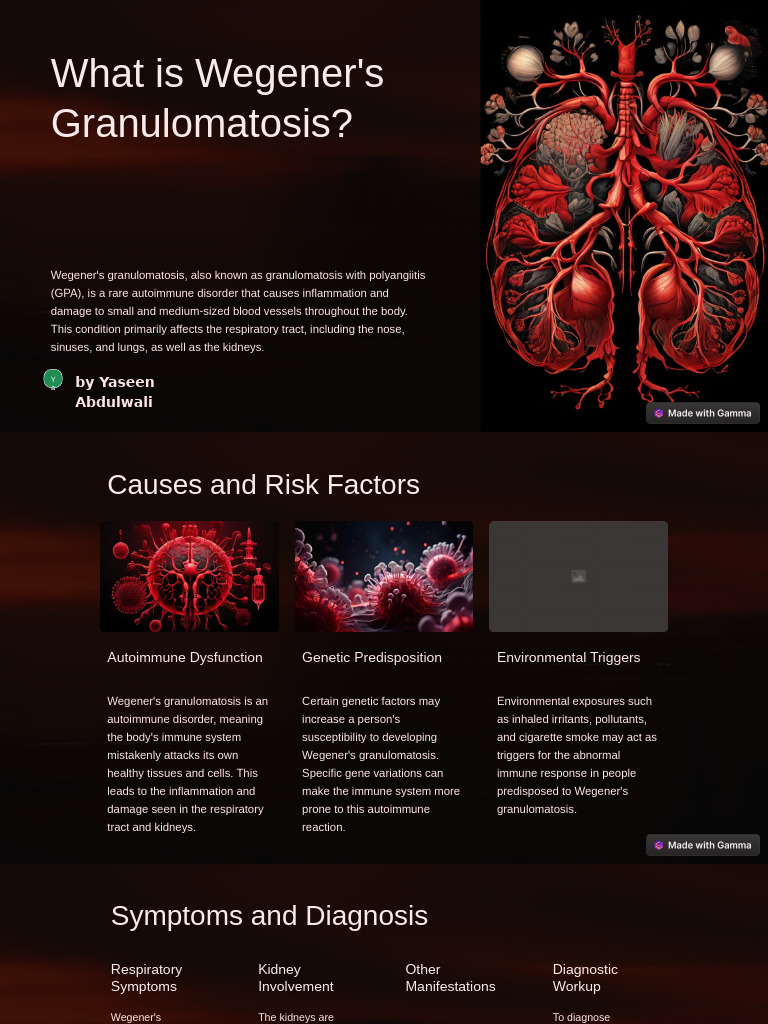 What is Wegeners Granulomatosis | PDF