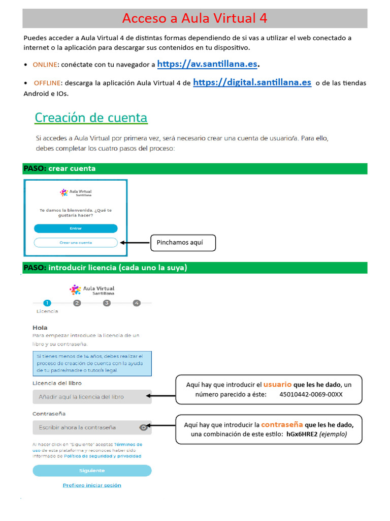 Tutorial Crear Cuenta | PDF | Contraseña | ciberespacio