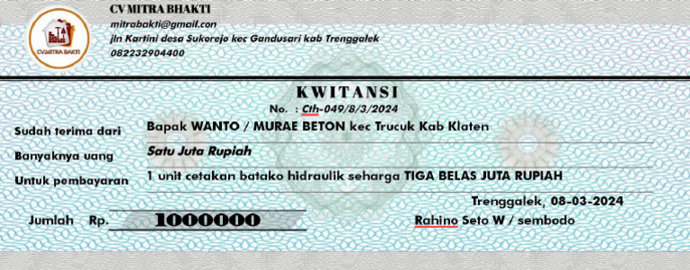 Kwitansi 20240308 172051 | PDF