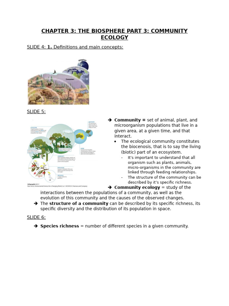 Chapter 3 Biosphere Part 3 | PDF | Food Web | Social Science