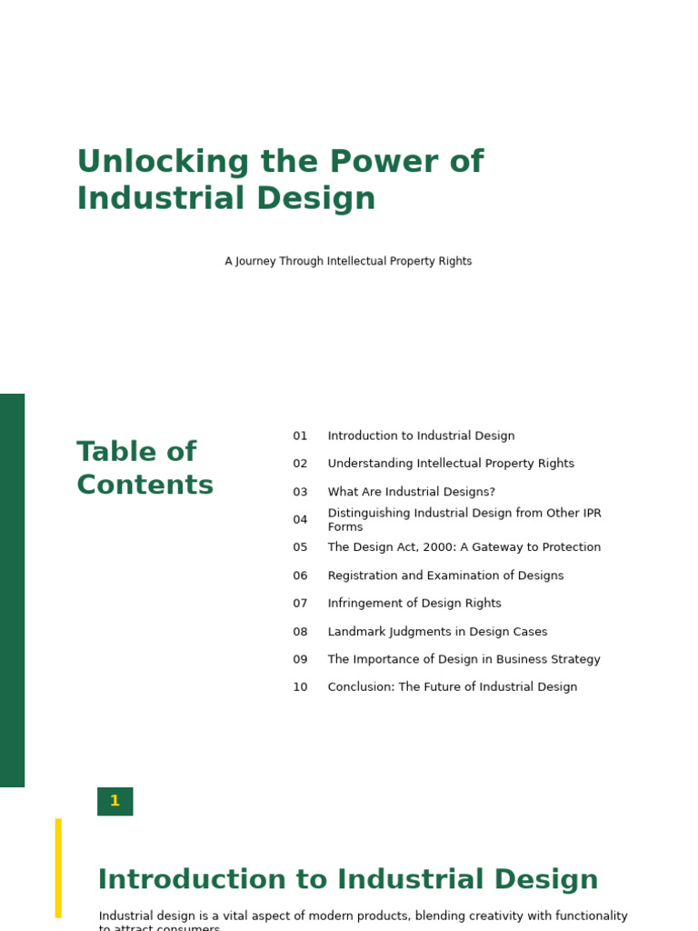Unlockingthe Powerof Industrial Design 6 D 66 C 59874172 FD 8 | PDF